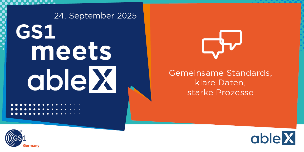 GS1 meets ableX 2025 | GS1 Germany